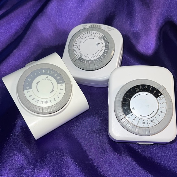 Other | 3 Timers For Electrical Outlets 24 Hour Indoor Plugin ...